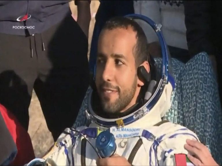 Emirati Astronaut Hazza Al Mansoori Returns Safely To Earth After ...