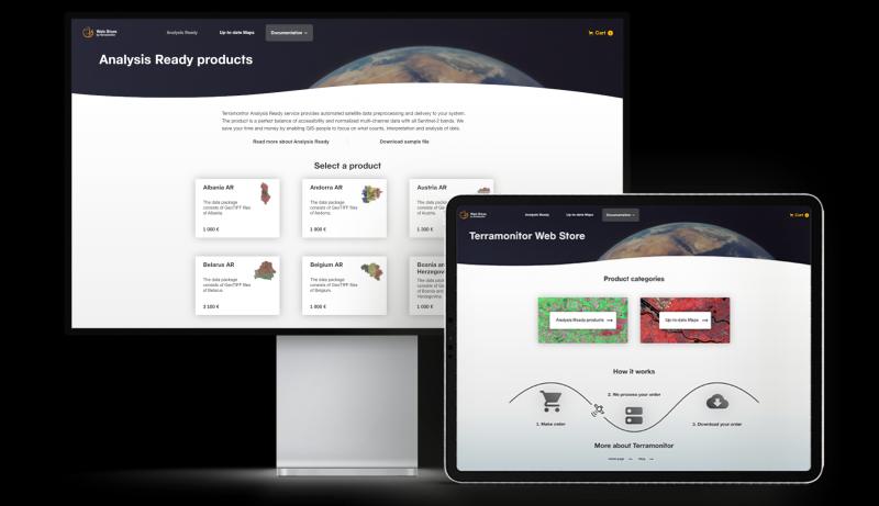 Finnish Space Data Company Terramonitor Launches A Web Store - SpaceWatch.Global