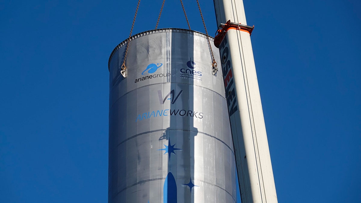 ArianeWorks on European reusable rocket prototype Themis - SpaceWatch ...