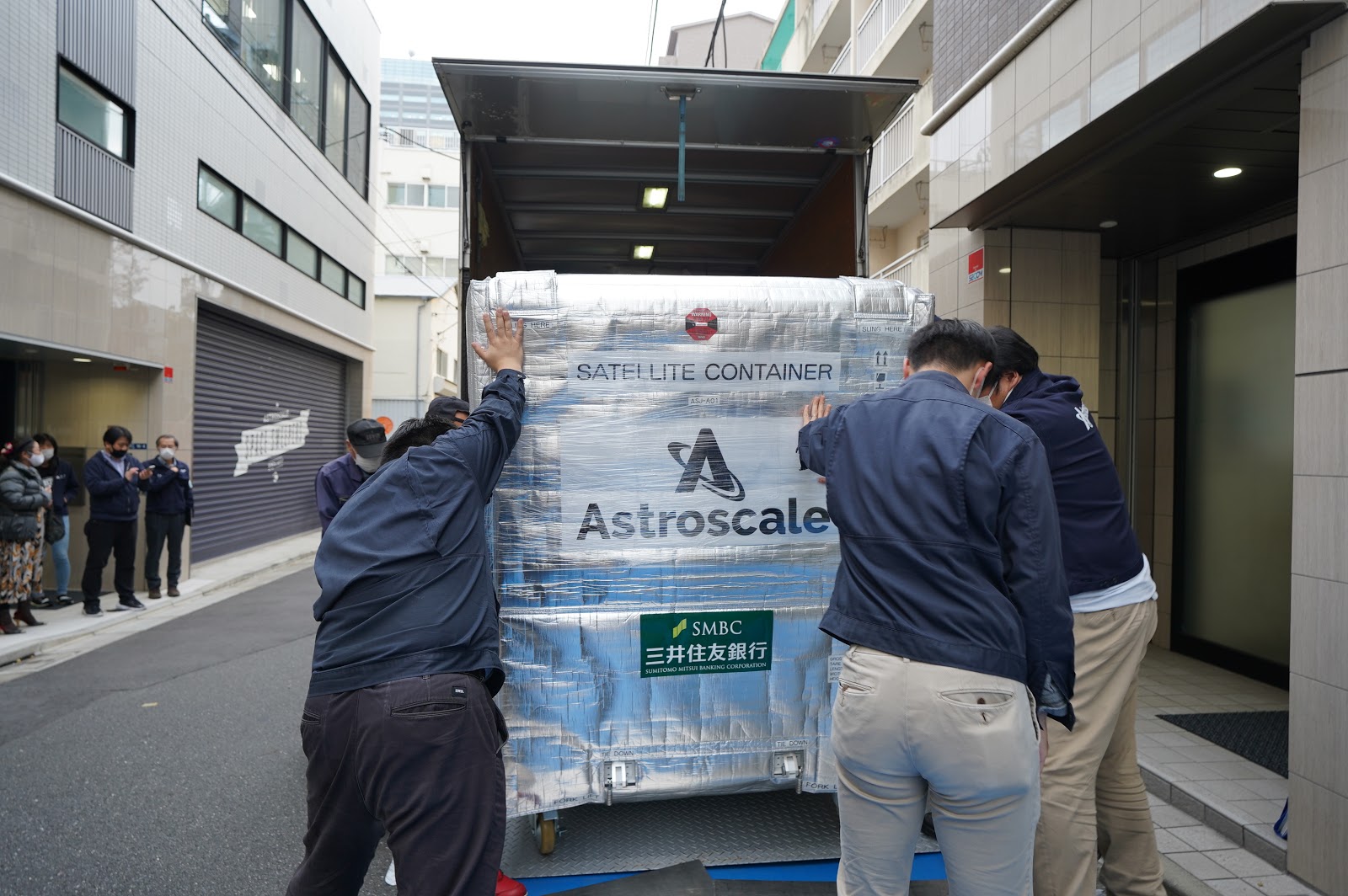 Astroscale Ships ELSA-d Spacecraft to Launch Site - SpaceWatch.GLOBAL