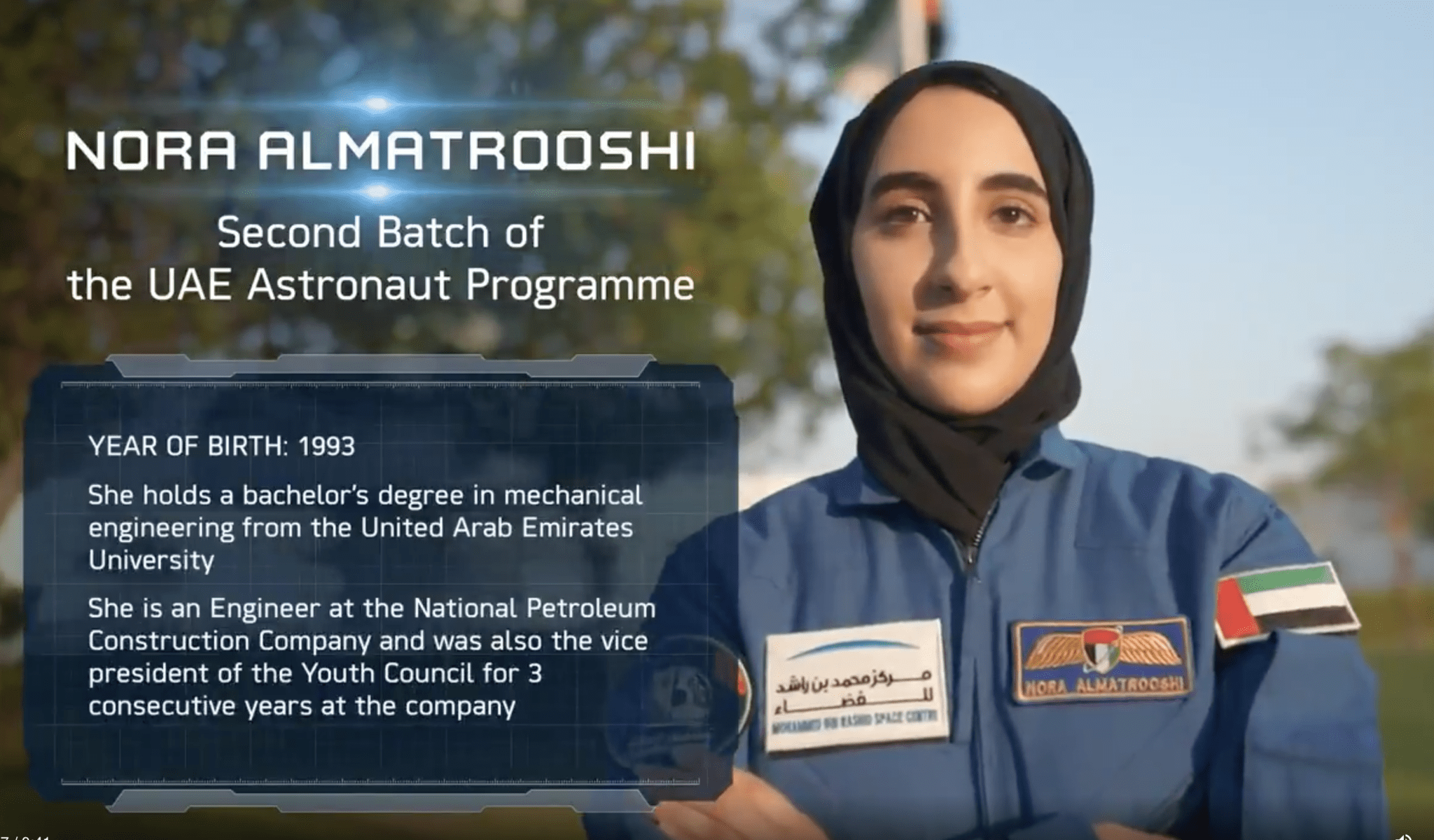 Emirates name first female Arab astronaut - SpaceWatch.GLOBAL