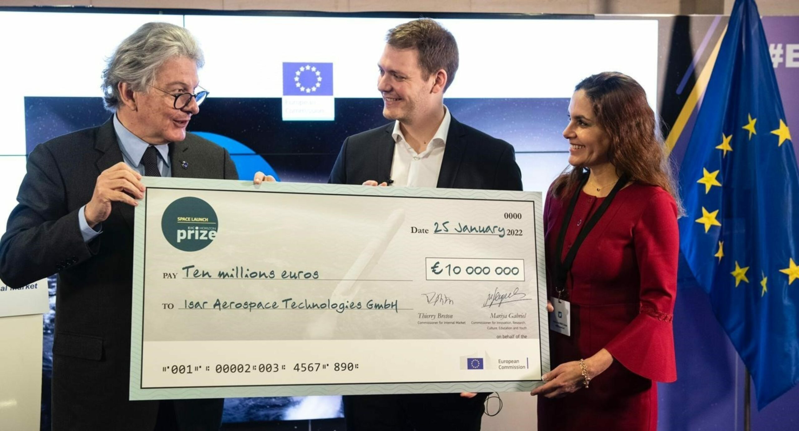 Isar Aerospace wins EIC Horizon Prize of €10 million - SpaceWatch.GLOBAL