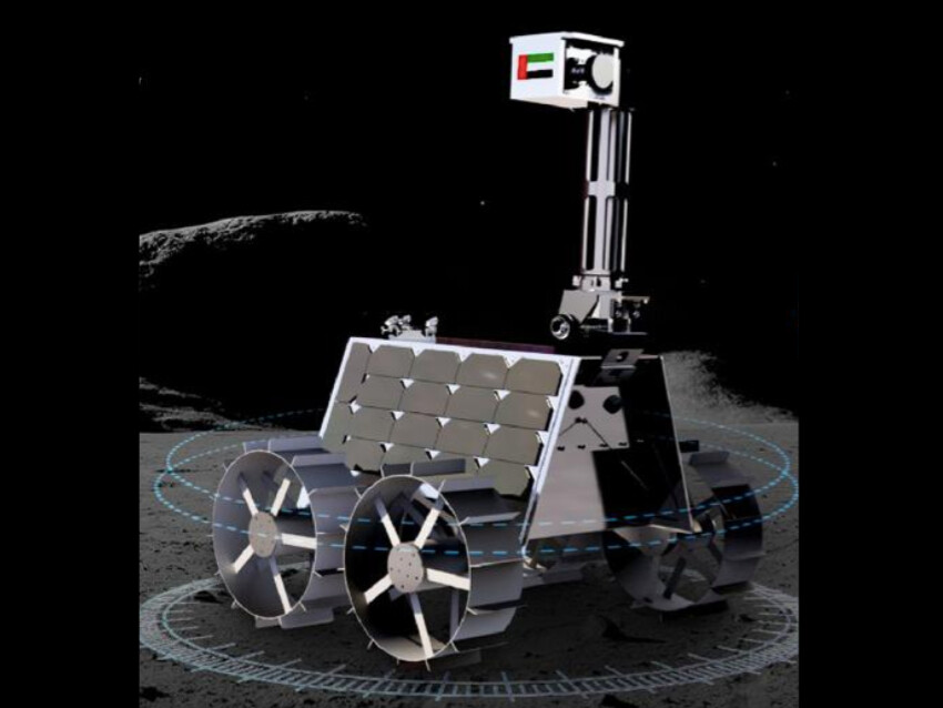 UAE Launches Lunar Rover and Partners with SANSA
