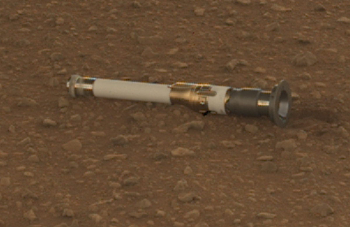 NASA’s Perseverance rover deposits first rock sample on Mars ...