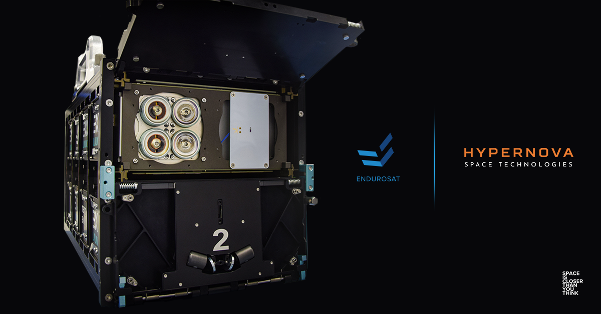Hypernova to demonstrate electric propulsion technology aboard EnduroSat's platform - SpaceWatch ...