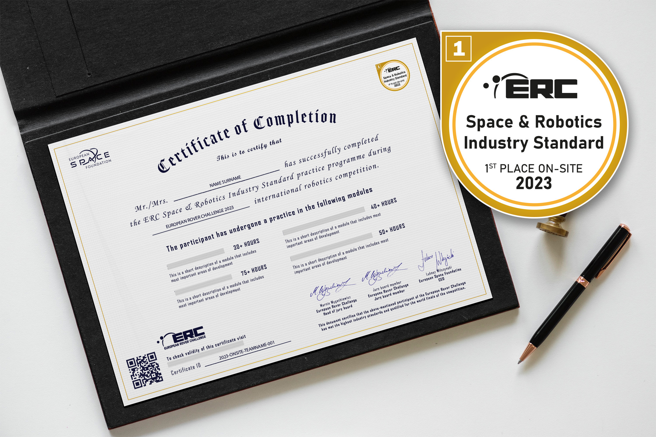 ERC goes certified and opens its registration - SpaceWatch.GLOBAL