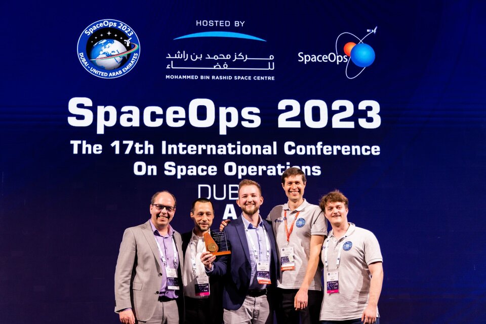 OPS-SAT Flying Laboratory Wins 2023 SpaceOps Award