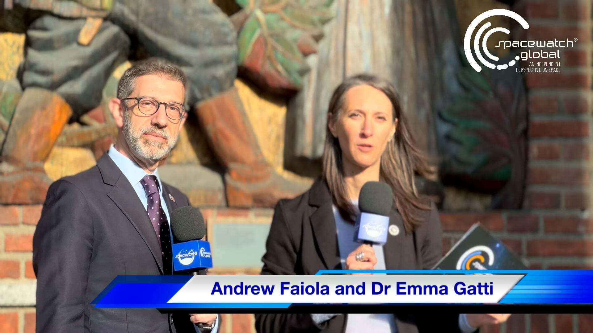 GLOC 2023 - Day 2 - Interview with Andrew Faiola - SpaceWatch.Global