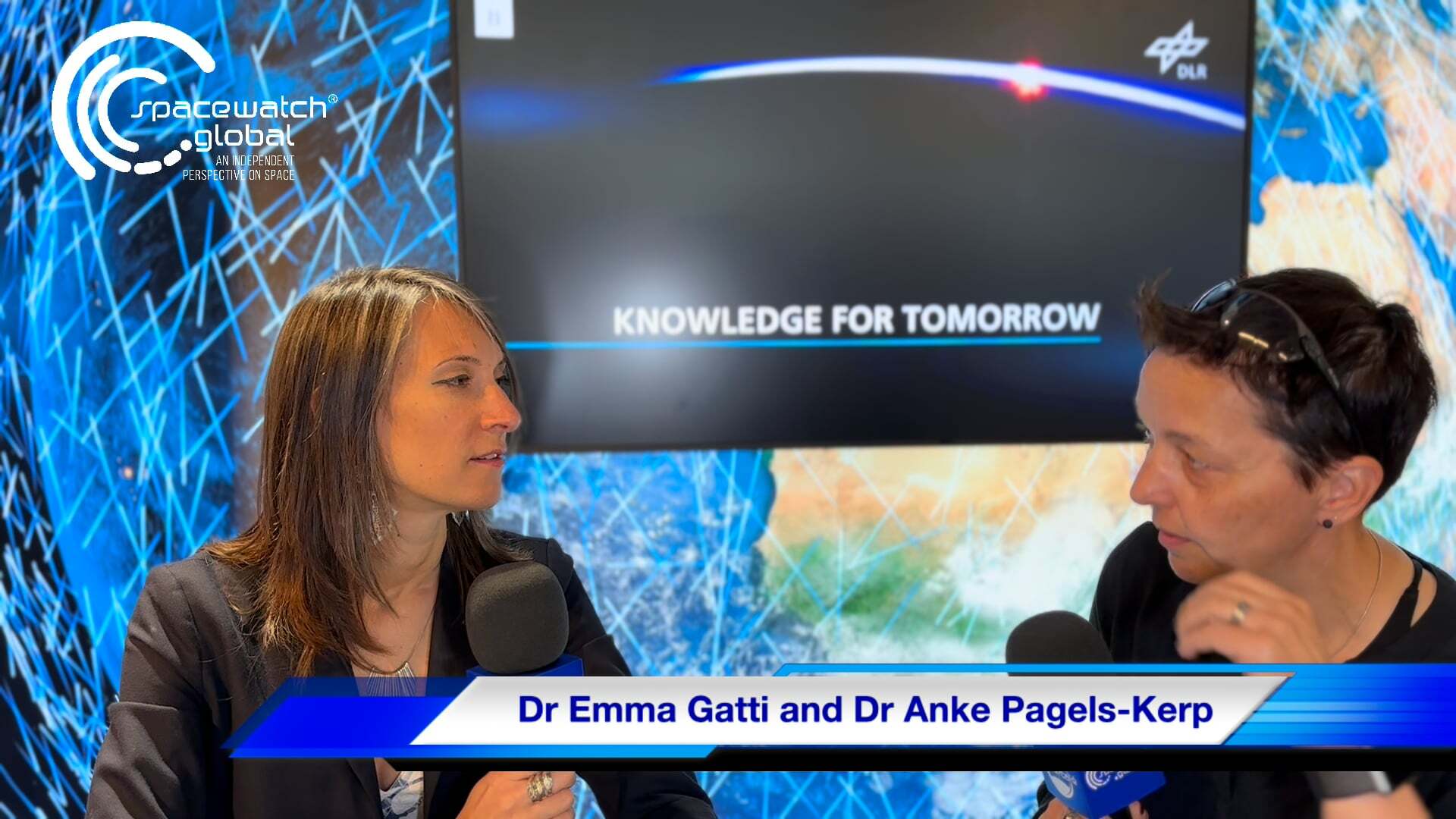 GLOC 2023 - Day 2 - Interview with Dr Anke Pagels-Kerp - SpaceWatch.Global
