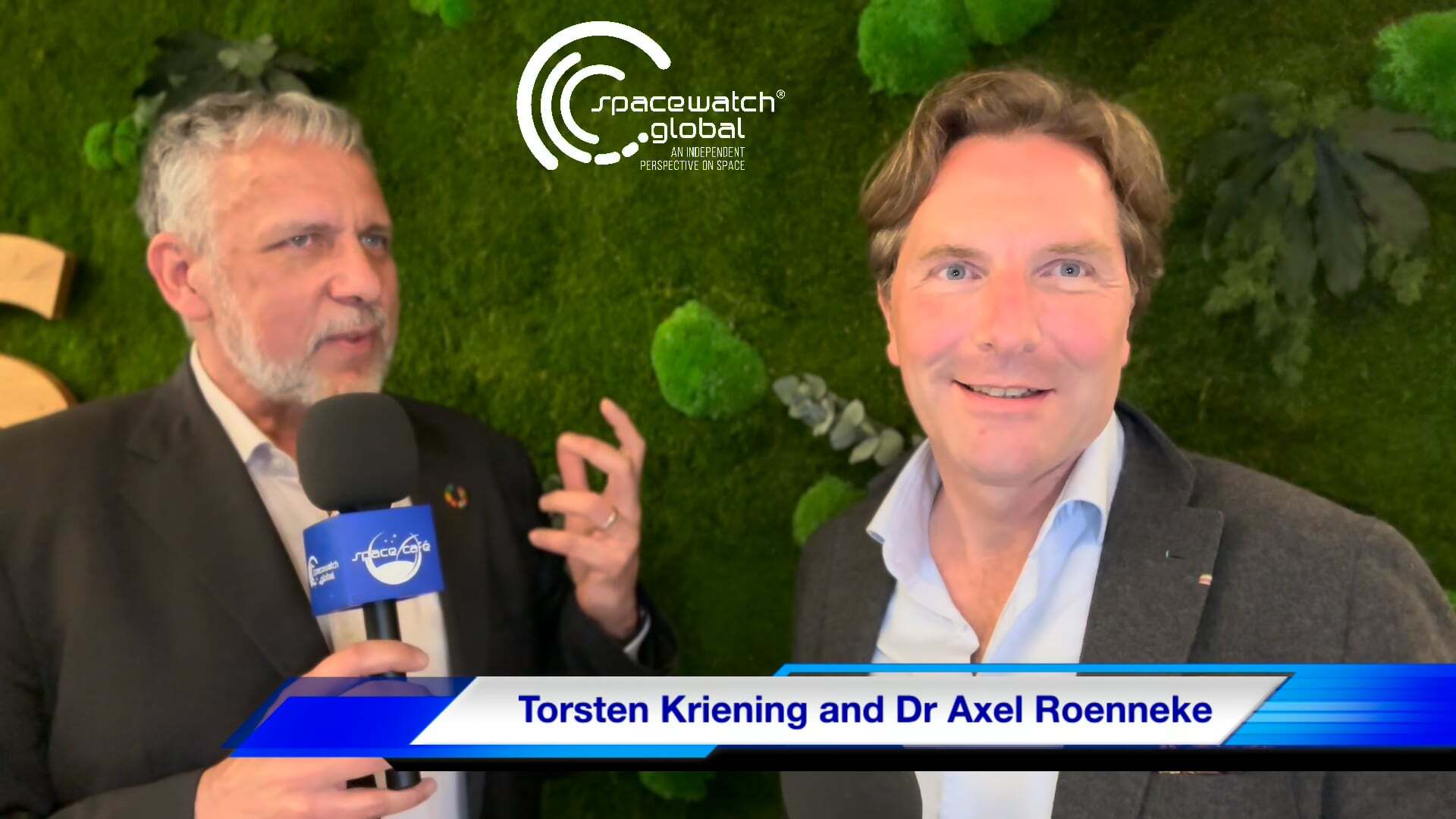 Munich New Space Summit - Day 2 - Interview with Dr Axel Roenneke ...