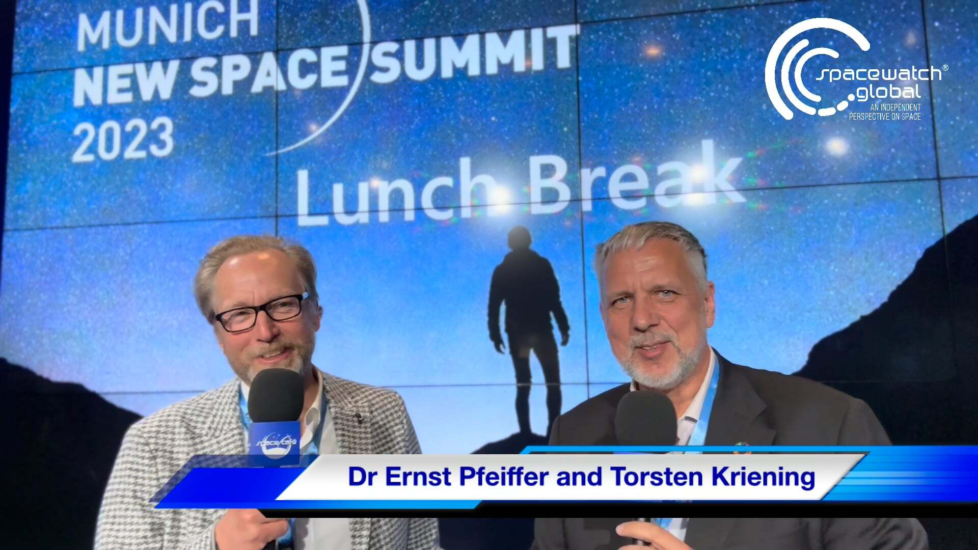Munich New Space Summit - Day 2 - Interview with Dr Ernst Pfeiffer ...