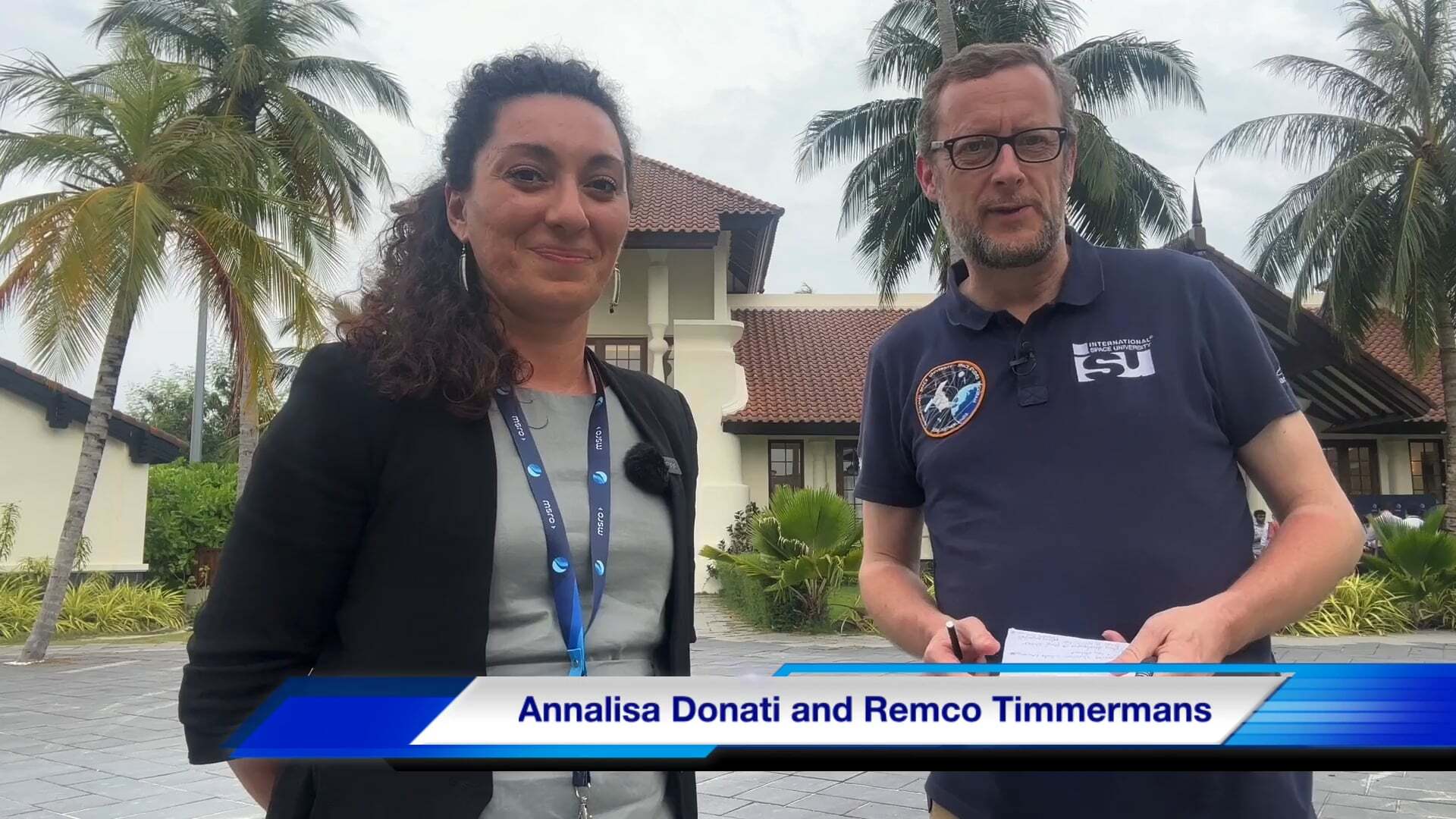 SINC 2023 - Day 3 - Interview with Annalisa Donati - SpaceWatch.Global