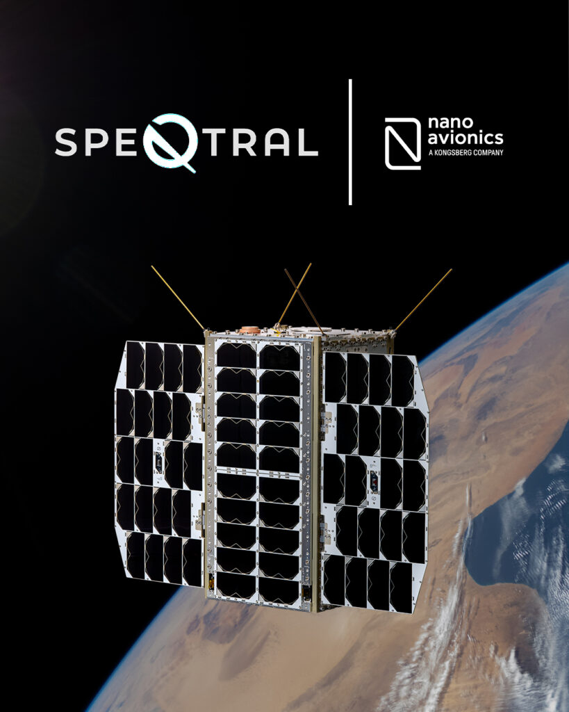 SpeQtral selects Kongsberg NanoAvionics and Mbryonics