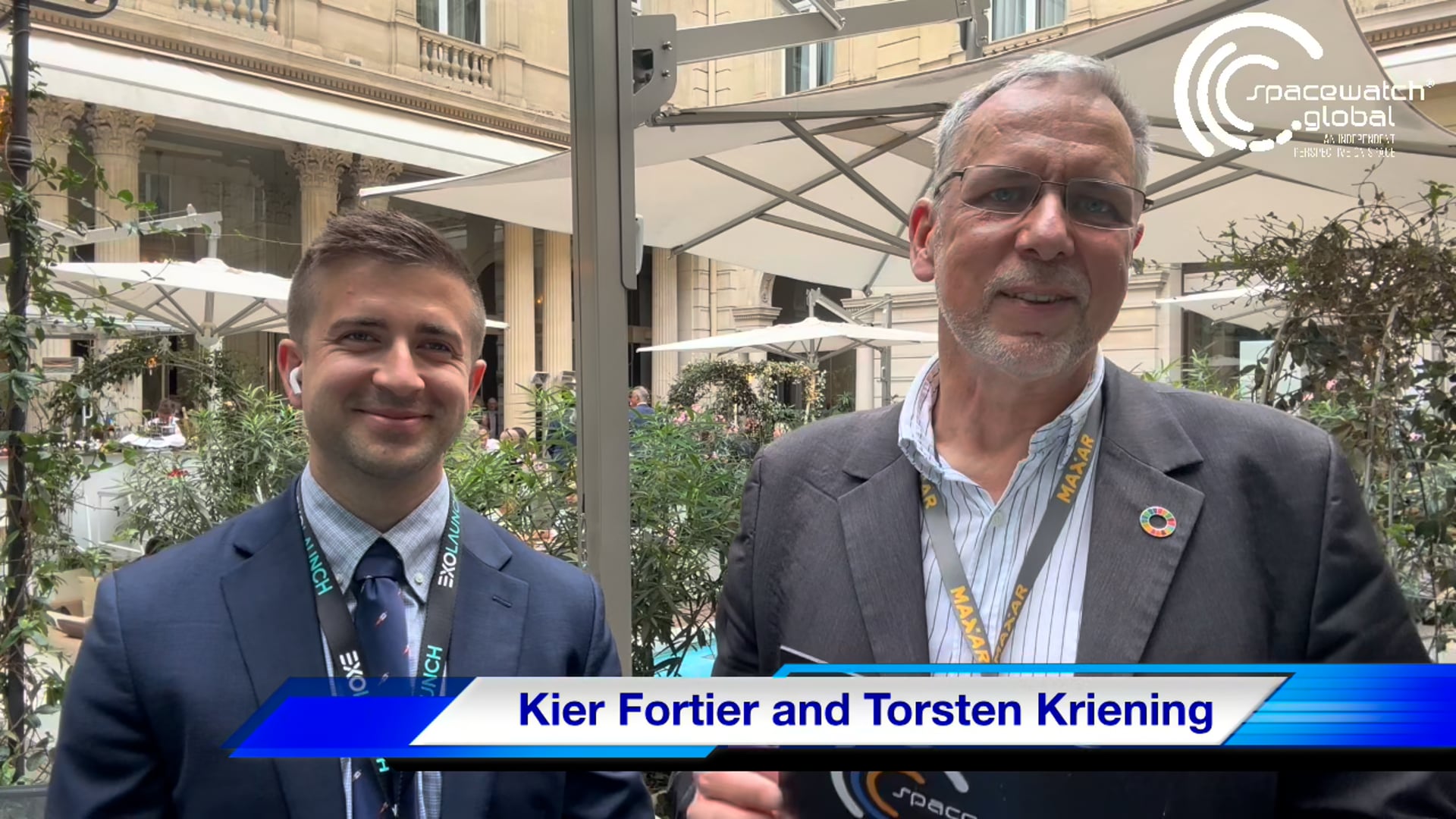 WSBW 2023 - Interview with Kier Fortier of Exolaunch - SpaceWatch.Global