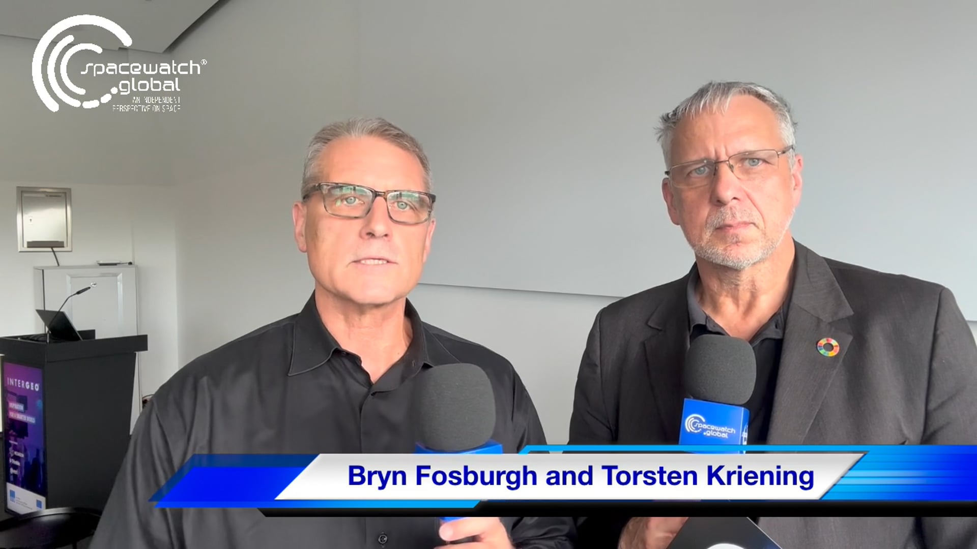 Intergeo 2023 - Berlin - Interview with Bryn Fosburgh from Trimble ...