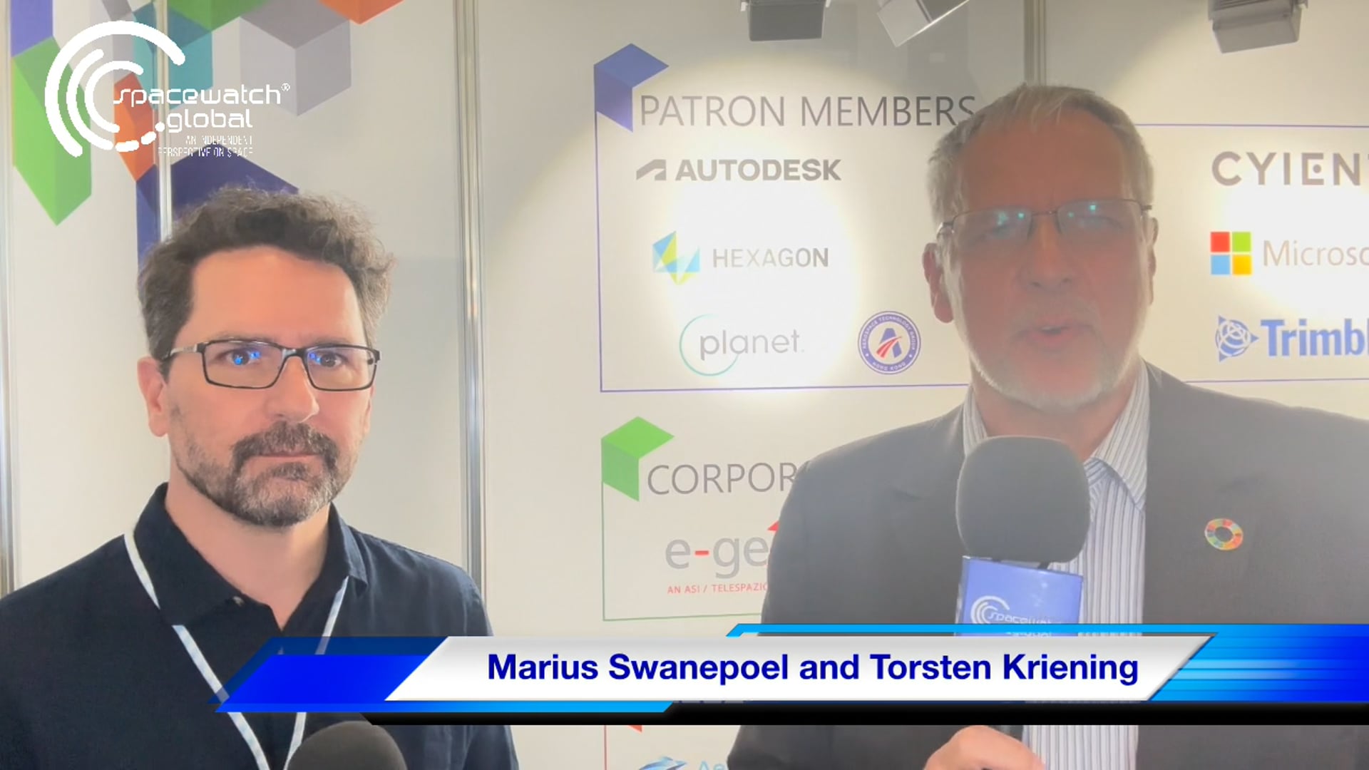 Intergeo 2023 - Berlin - Interview with Marius Swanepoel from TomTom ...