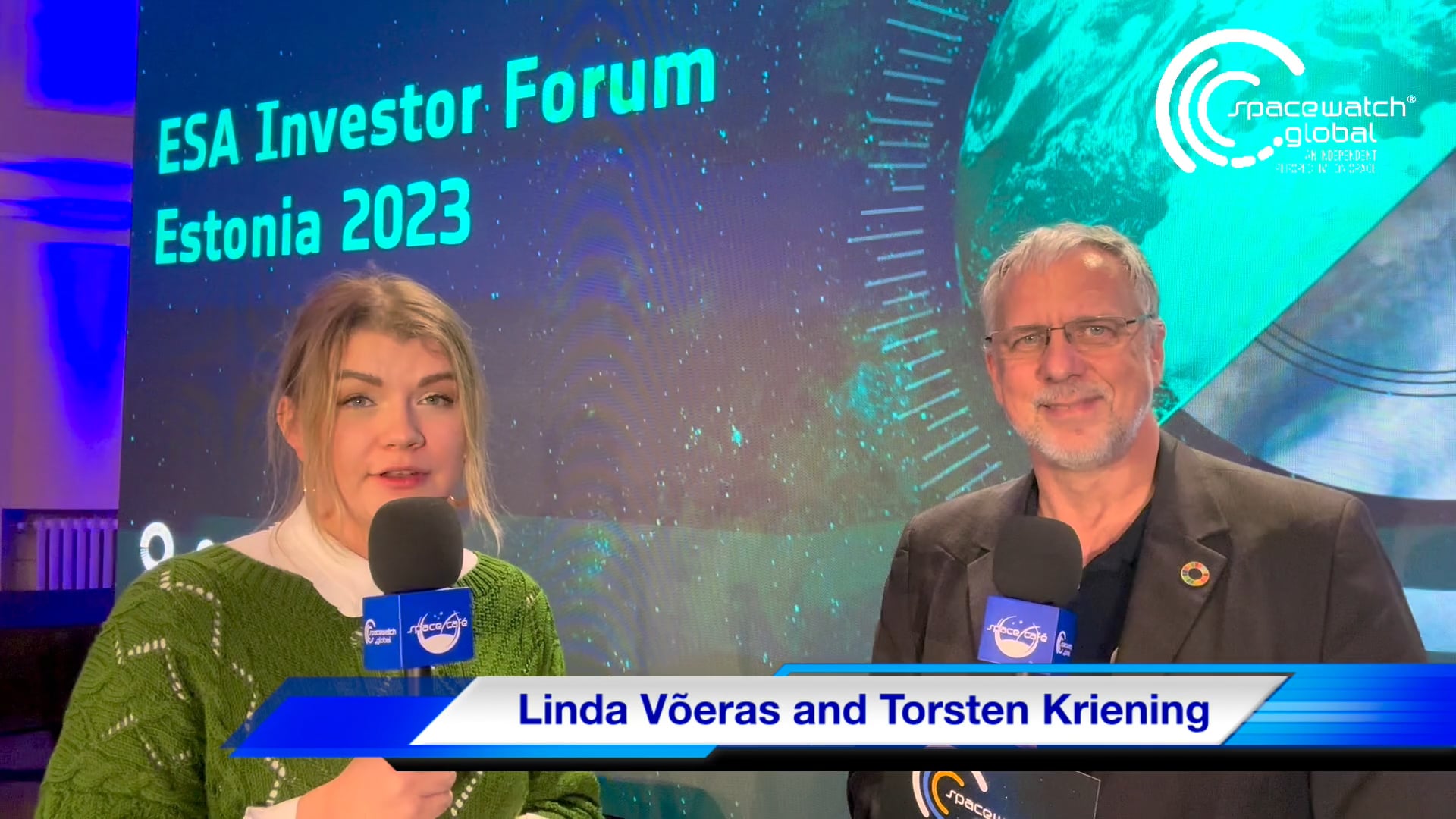 SDSC 2023 - Interview with Linda Võeras, Karma Ventures - SpaceWatch.Global