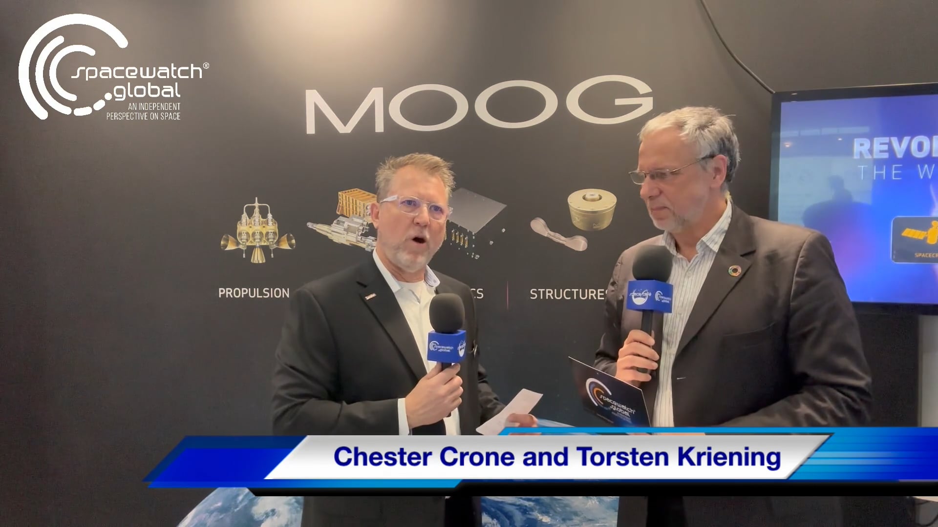 Space Tech Expo - Interview with Chester Crone, Moog Space and Defense Group - SpaceWatch.Global