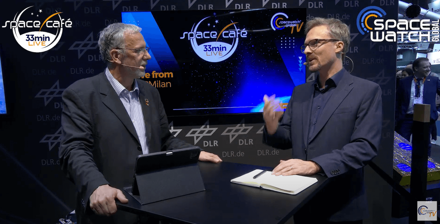 Space Café "33 minutes with Dr Simon Staehler - Live from IAC Milan ...