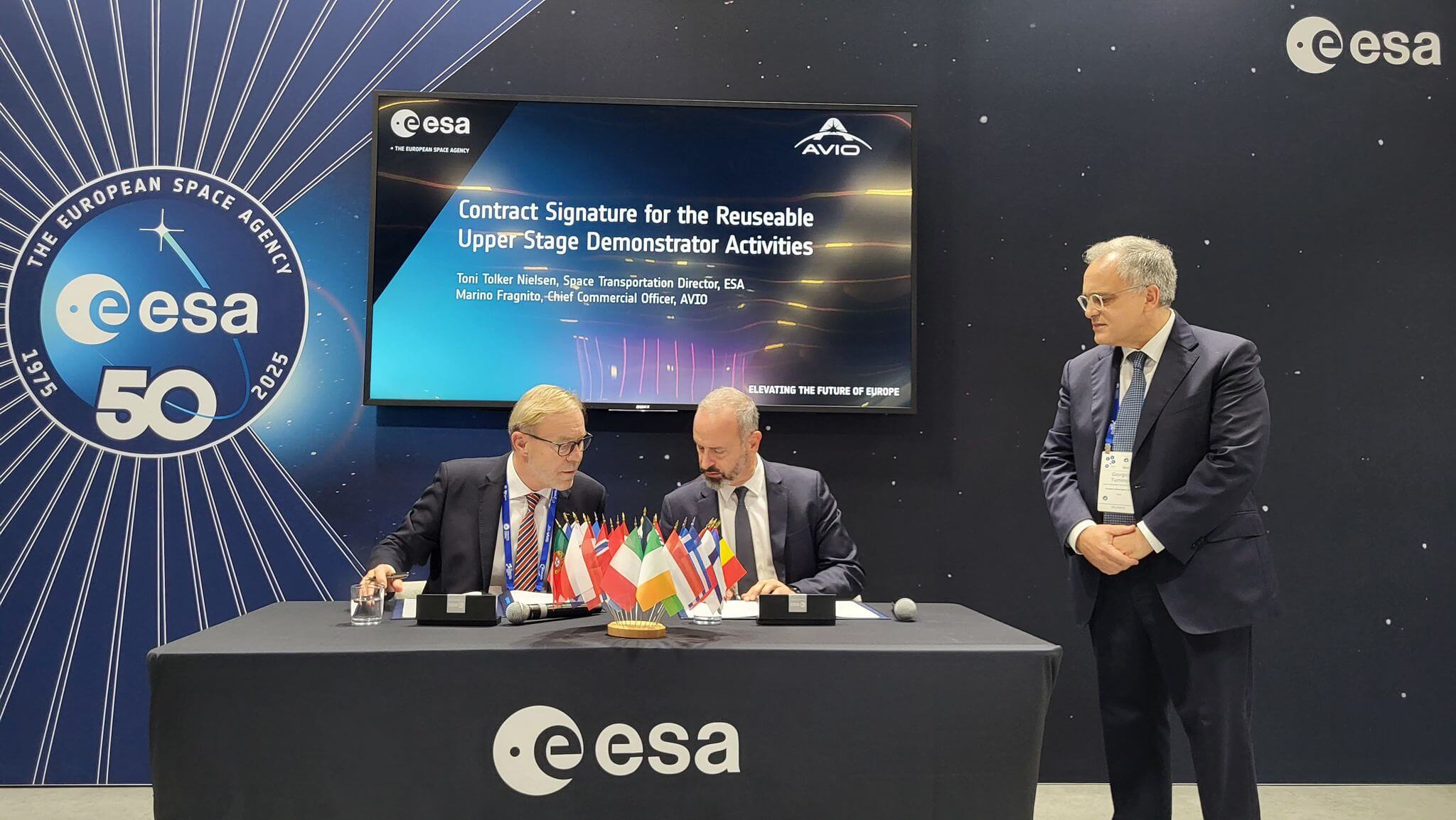 Esa And Avio Sign Contract For A Reusable Upper Stage Demonstration