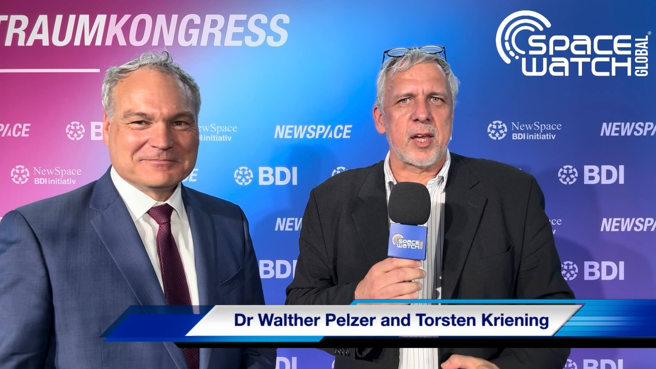 German Space Congress 2025 - German Space Ambitions Take Flight with Dr. Walther Pelzer ...