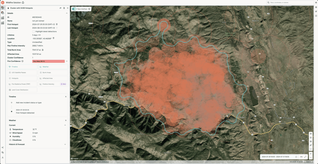 Larimer County, Colorado Adopts OroraTech’s Satellite Wildfire ...