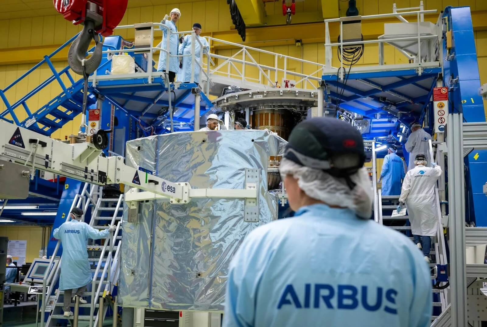Airbus Prepares to Ship the Fourth European Service Module (ESM-4) for ...