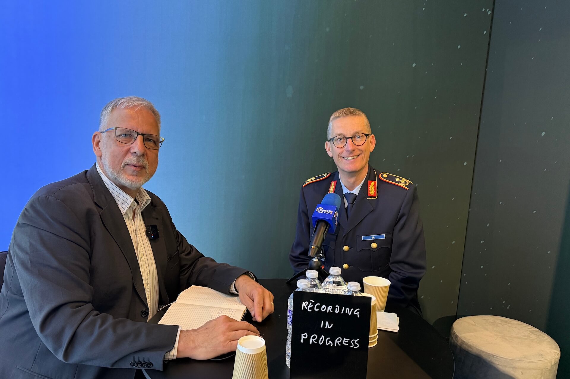 Space Café Radio - with Major General Wolfgang Ohl - SpaceWatch.GLOBAL